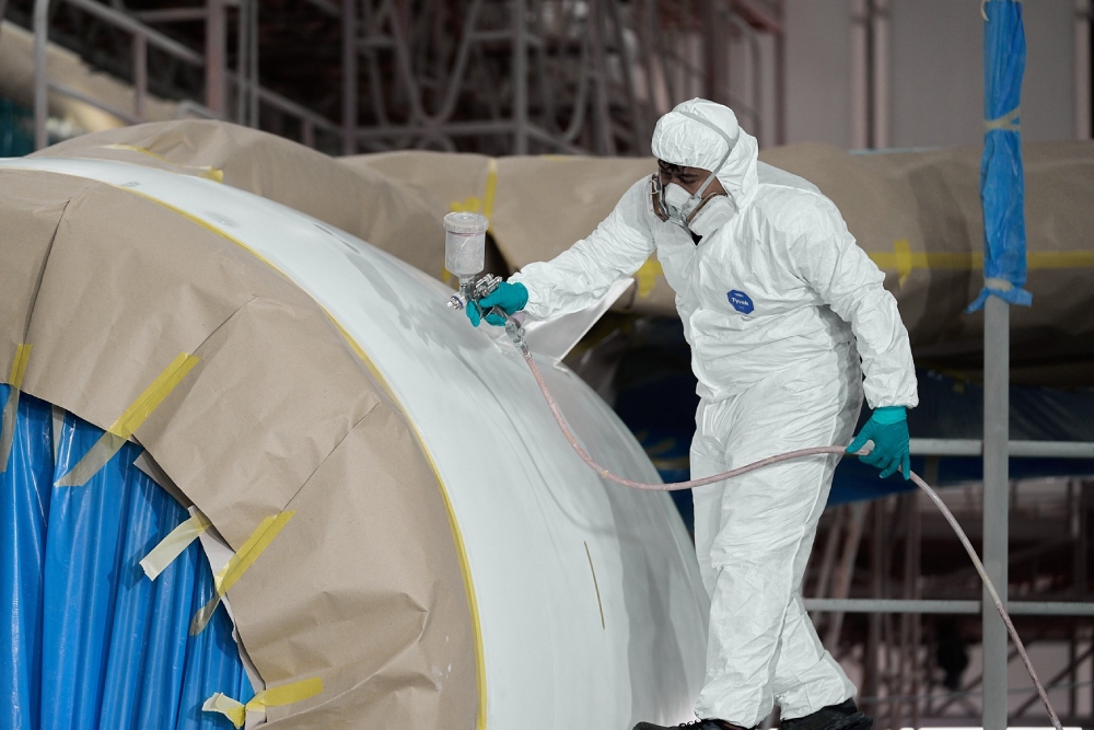 Aircraft Livery Painting | Sepang Aircraft Engineering Sdn Bhd